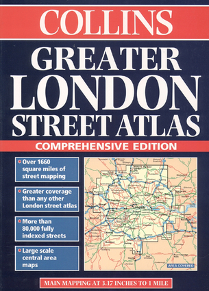Collins Greater London Street Atlas | Independent Publishers Group