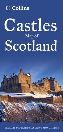 Collins Castles Map of Scotland | Independent Publishers Group