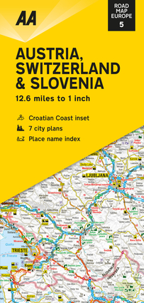 Europe Road Map Distances Between Cities Map - Infoupdate.org