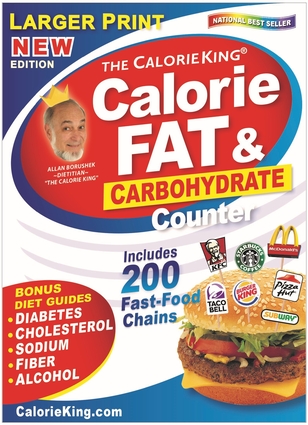 CalorieKing Larger Print Calorie, Fat & Carbohydrate Counter ...