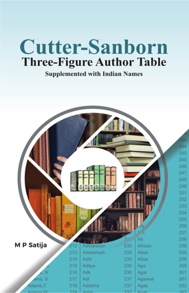 Cutter-Sanborn Three Figure Author Table | Independent Publishers Group